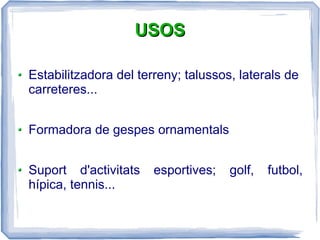 Manteniment de gespes | PDF