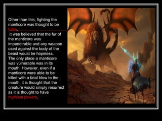 Manticore | PPT