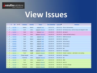 Mantis Bug Tracker & Task Management System | ODP