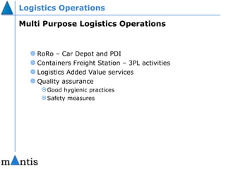 Intermodal - Containers Terminal Vision | PPT