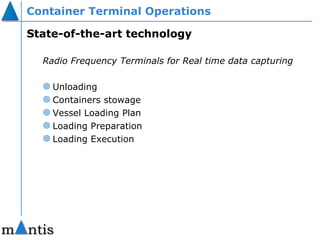 Intermodal - Containers Terminal Vision | PPT