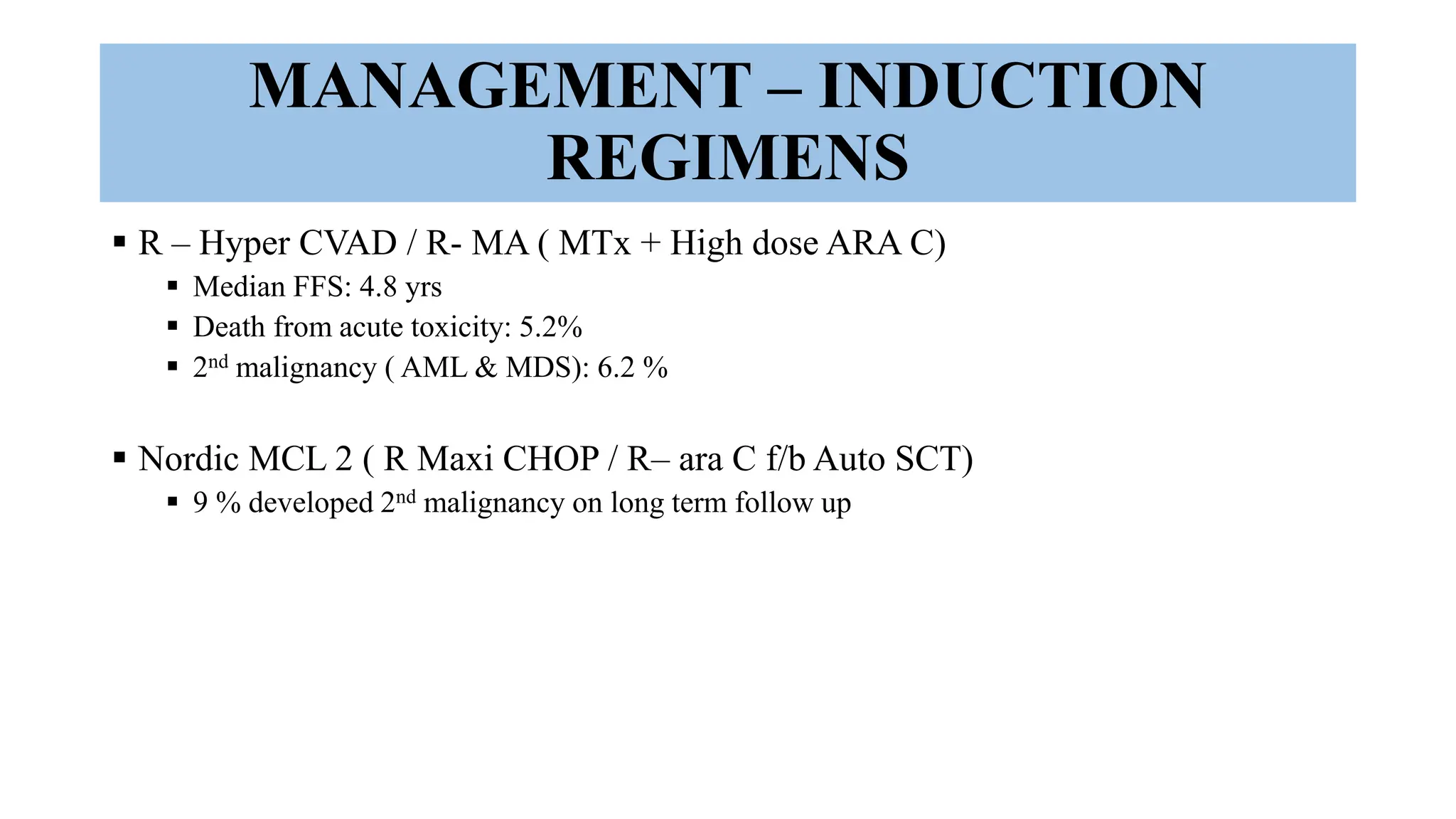 Mantle cell lymphoma overview and management | PPTX