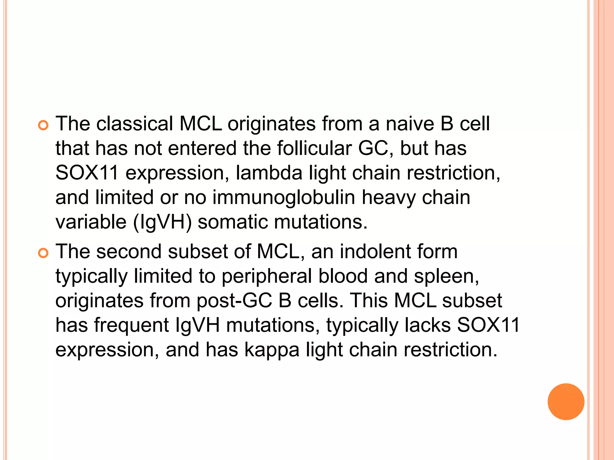 Mantle Cell Lymphoma PPT.pptx