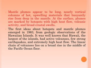 Mantle plumes | PPT