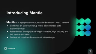 Zero to Hero: Getting Started on Mantle | PPT