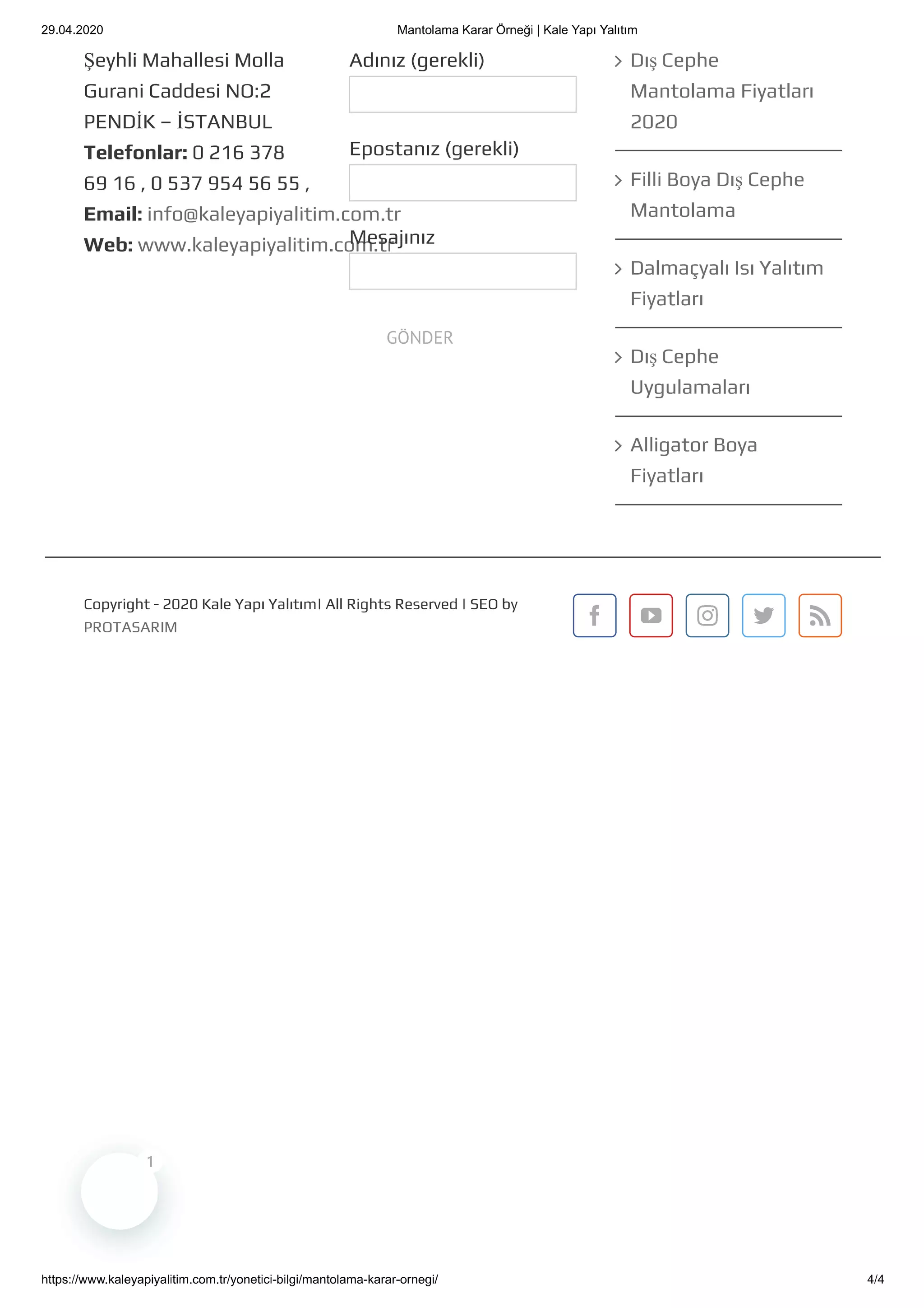 Mantolama karar-ornegi | PDF