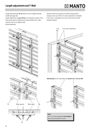 Manto large frame panel formwork | PDF