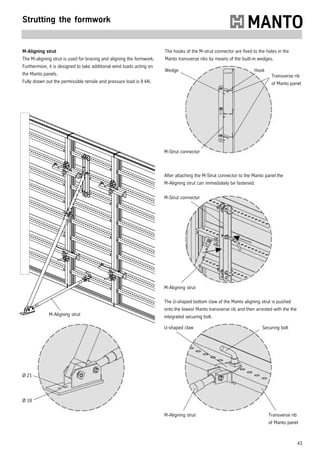 Manto large frame panel formwork | PDF