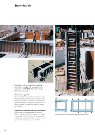 Manto Formwork | PDF