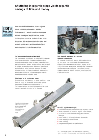 Manto Formwork | PDF | Remodeling & Construction | Home & Garden