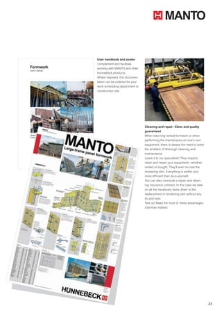 Manto Formwork | PDF
