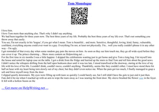 Man To Send Rainclouds Summary | PPT