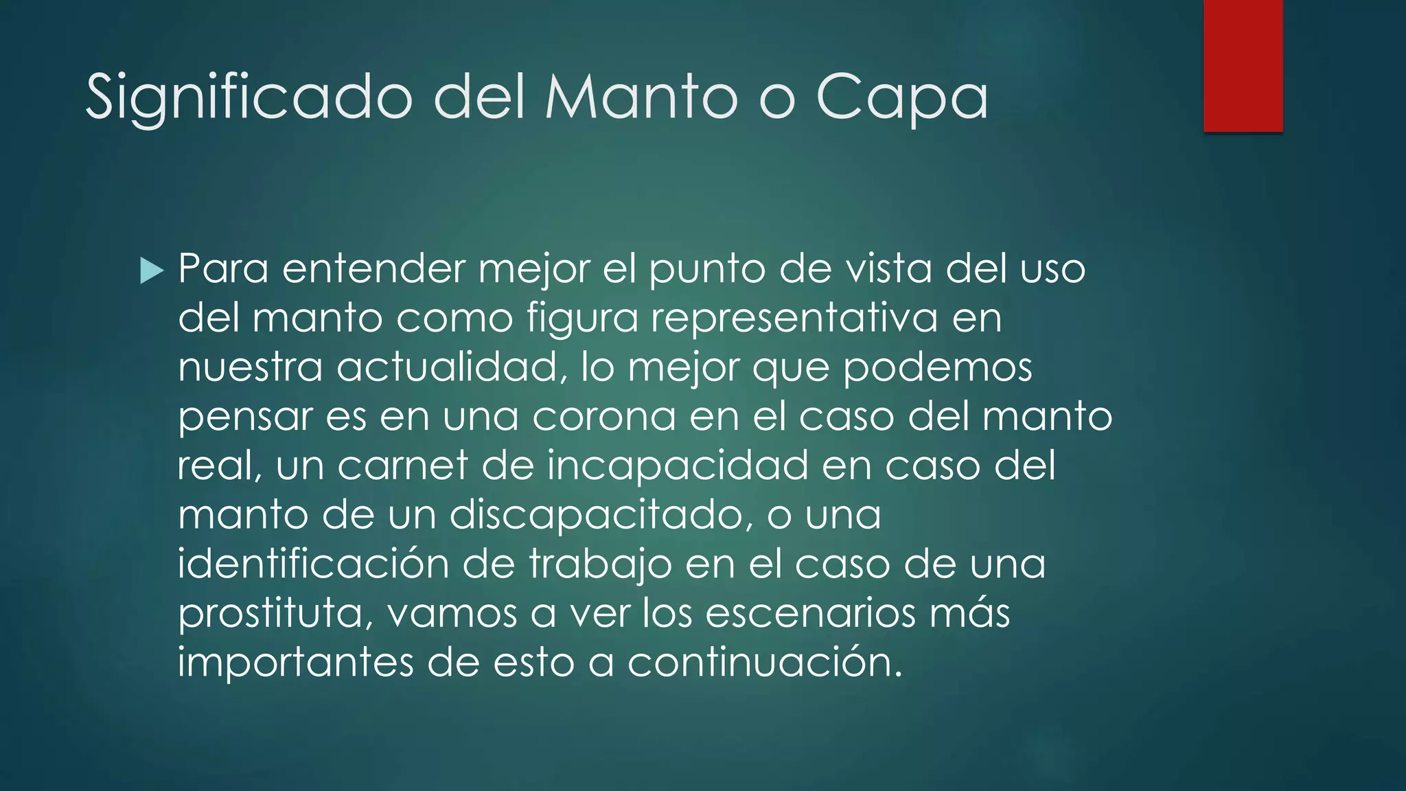 Mantos y sus significados biblicos | PPTX