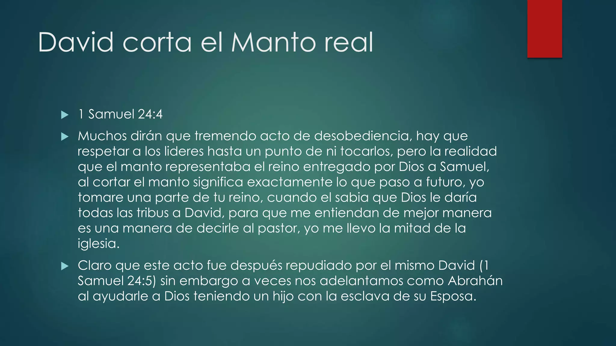 Mantos y sus significados biblicos | PPTX