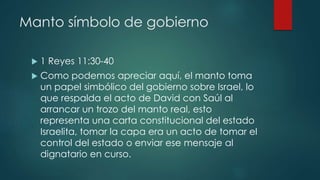 Mantos y sus significados biblicos | PPTX
