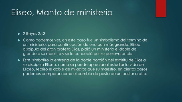Mantos y sus significados biblicos | PPTX