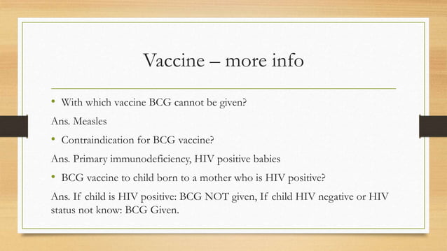 Mantoux, BCG scar-1.pptx | Infectious Diseases | Diseases and Conditions