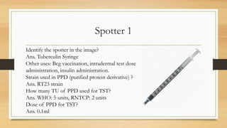 Mantoux, BCG scar-1.pptx | Infectious Diseases | Diseases and Conditions