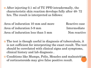 Positive Ppd Induration Size