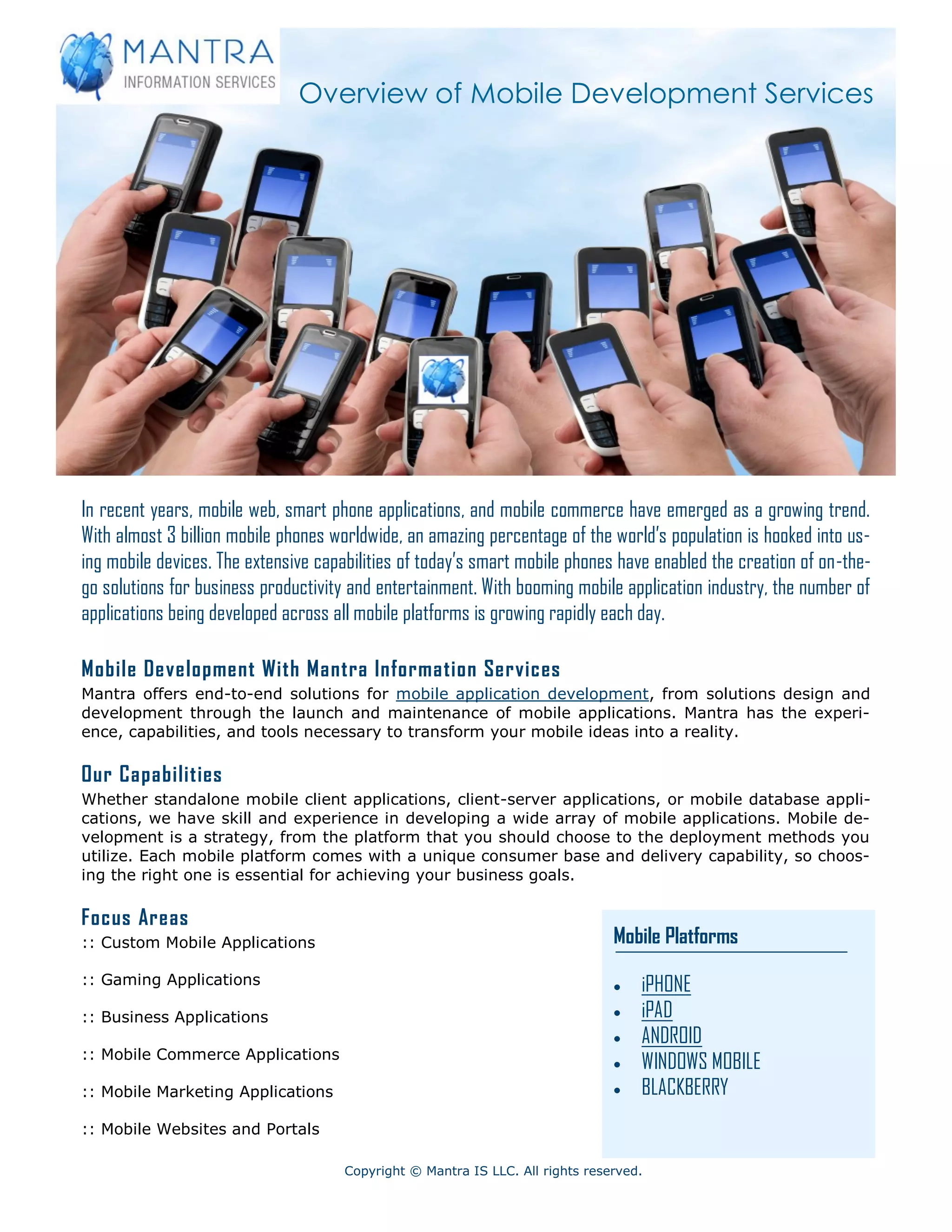 Mobile Application Development | PDF | Computer Software and Applications | Computing