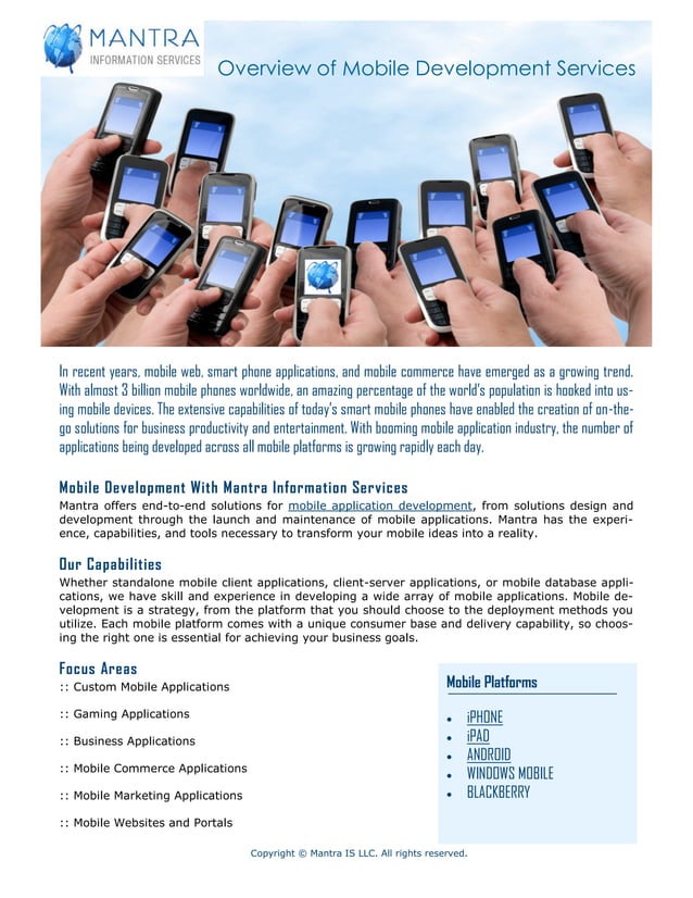 Mobile Application Development | PDF | Computer Software and Applications | Computing