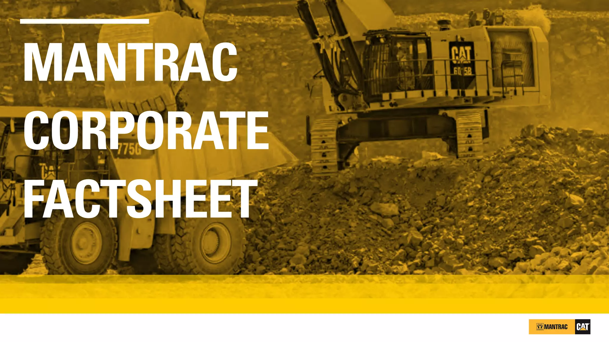 Mantrac corporate factsheet | PDF