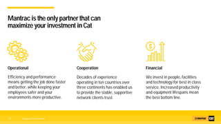 How Mantrac provides solutions to your problems | PPT