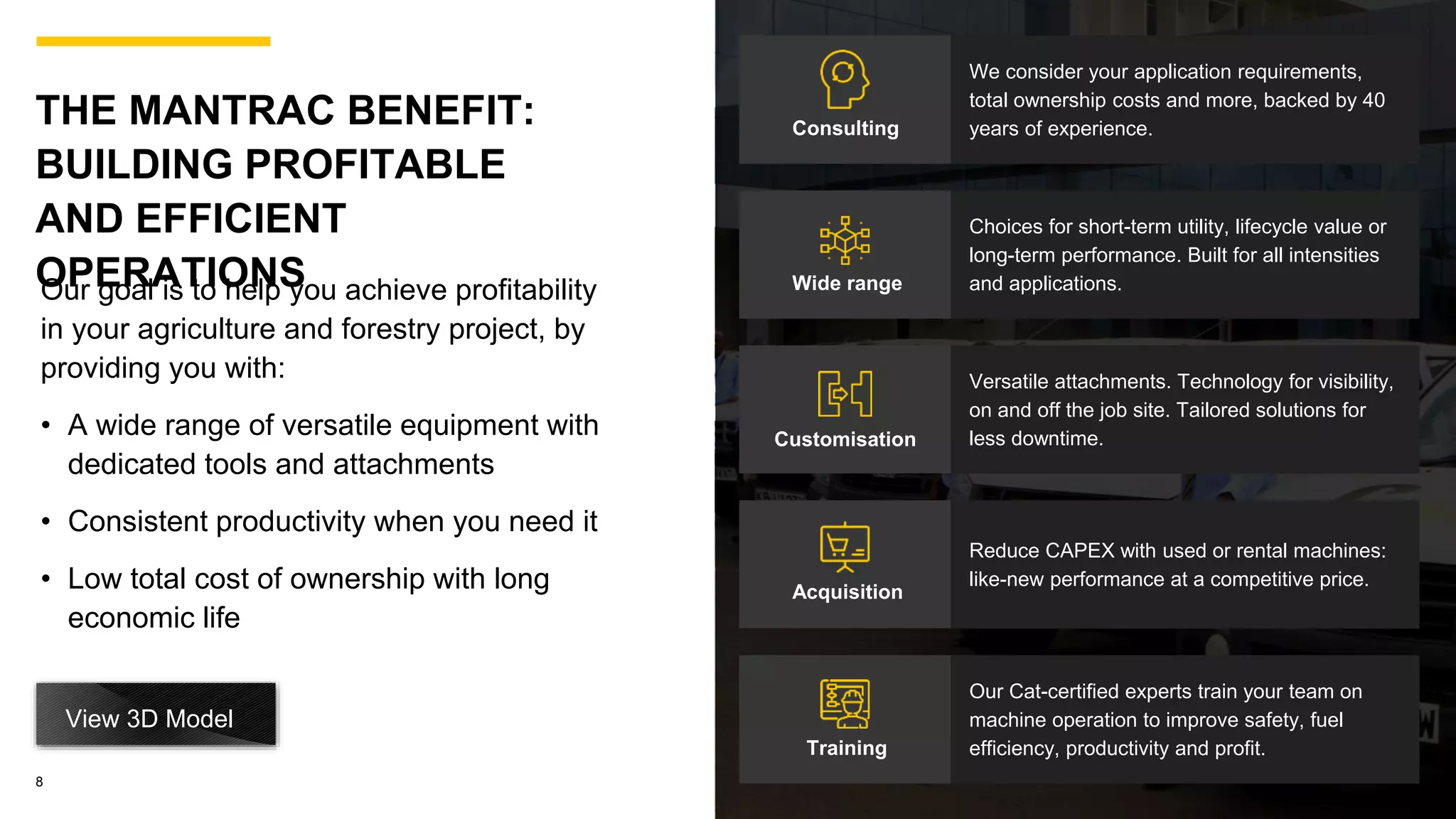 Reliable machines for forestry and agriculture | PPT