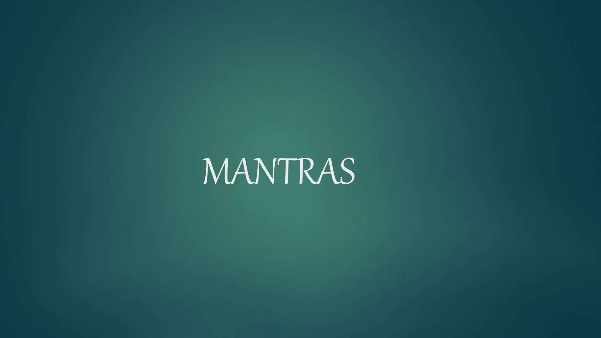 sanskrit yoga mantras chanting for yoga class | PPT