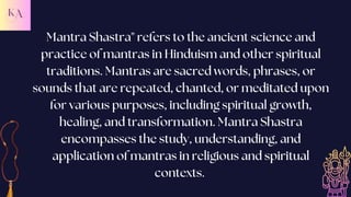Mantra Shastra explained simply for beginners.pdf