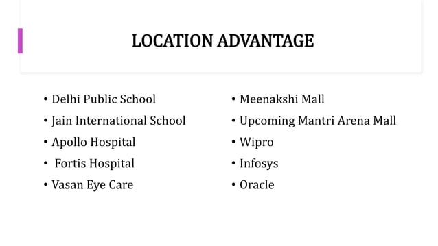 Mantri courtyard ppt | PPTX