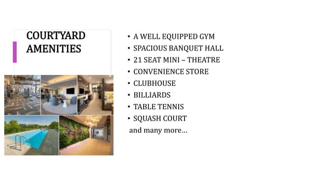 Mantri courtyard ppt | PPTX