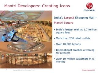 Mantri developers | PPT