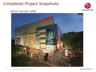 Mantri developers | PPT