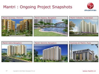 Mantri developers | PPT