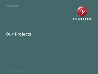 Mantri developers | PPT