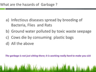 Waste management for Communities | PPTX