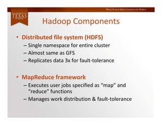 Hadoop and MapReduce | PDF | Cloud Computing | Internet