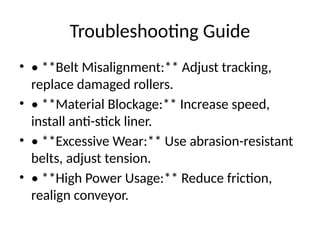 Mantube Conveyor belt SOP presentation 2025.pptx