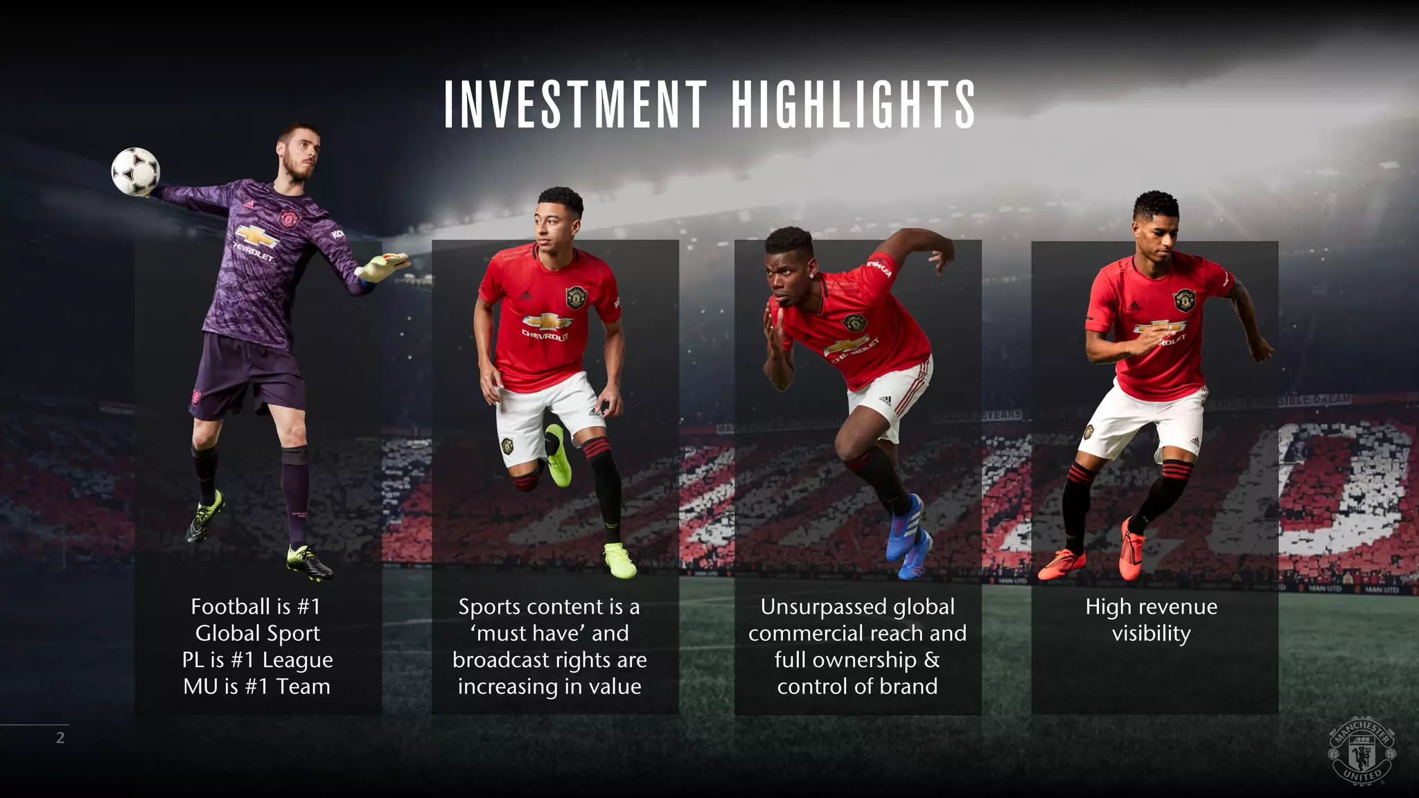 Manchester United Investor Presentation 2019 | PDF