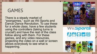 Ways to integrate technology into physical education | PPTX