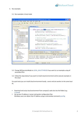 SixFaceCloud Java framework manual | DOC