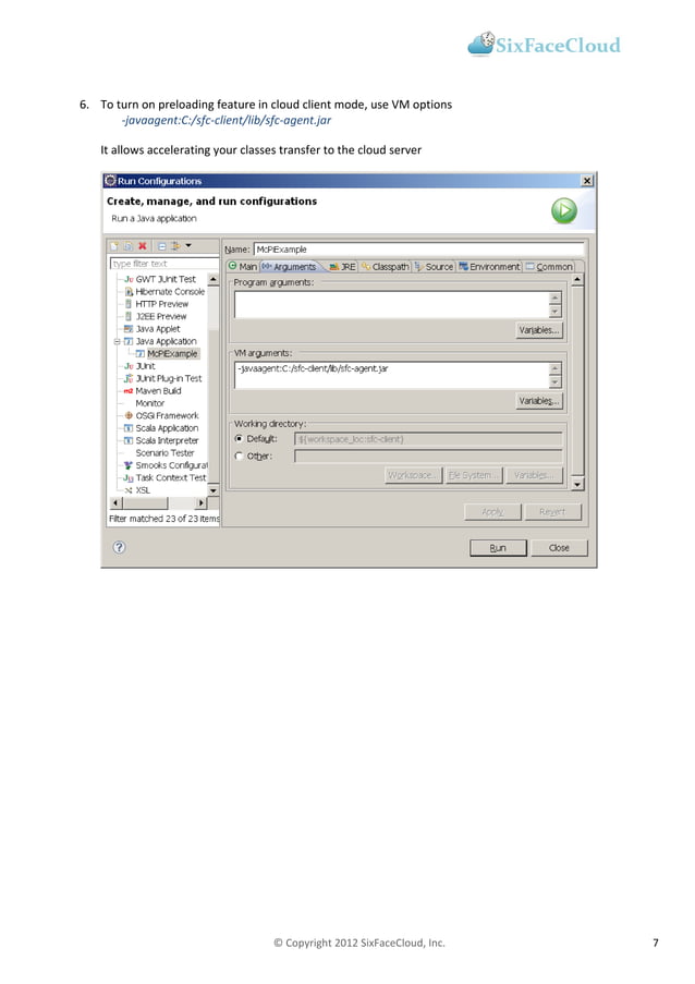 SixFaceCloud Java framework manual | PDF
