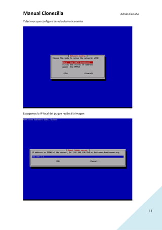 Manual De Clonezilla | PDF