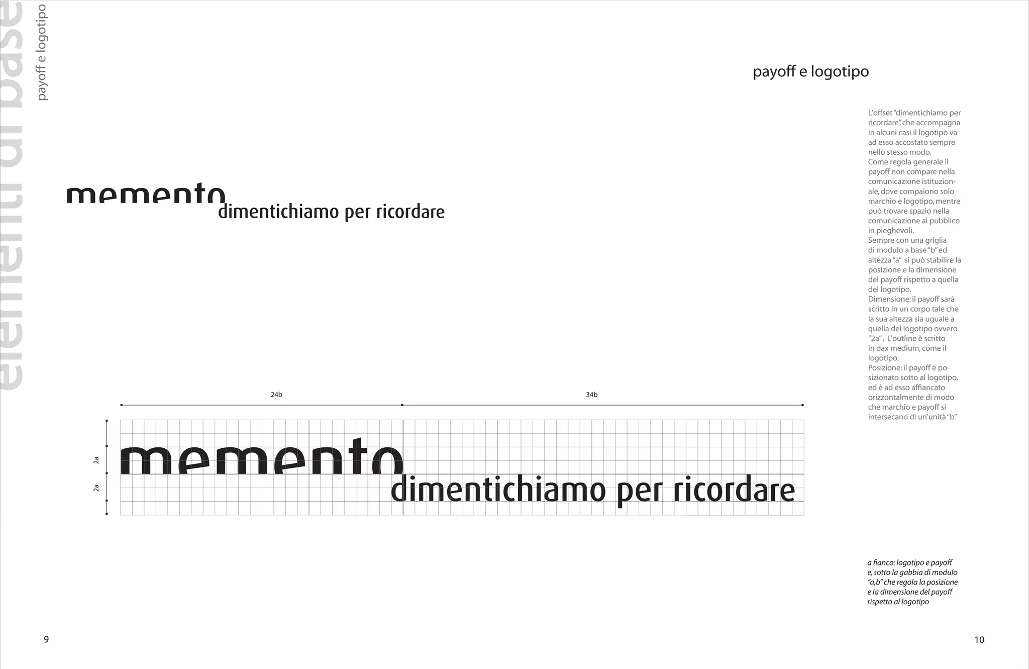 MEMENTO - event visual identity | PDF