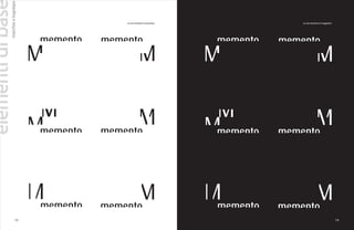 MEMENTO - event visual identity | PDF
