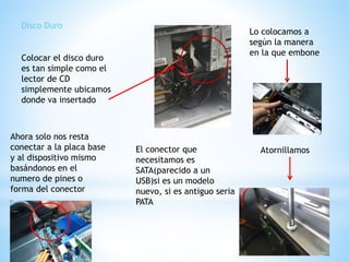 Manual para ensamblar un equipo de computo | PPTX