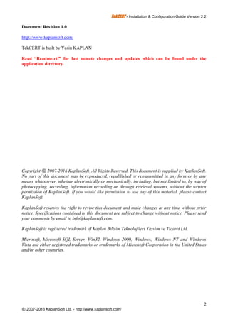 TekCERT Manual | PDF