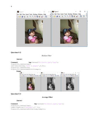 Manual of image processing lab | DOCX