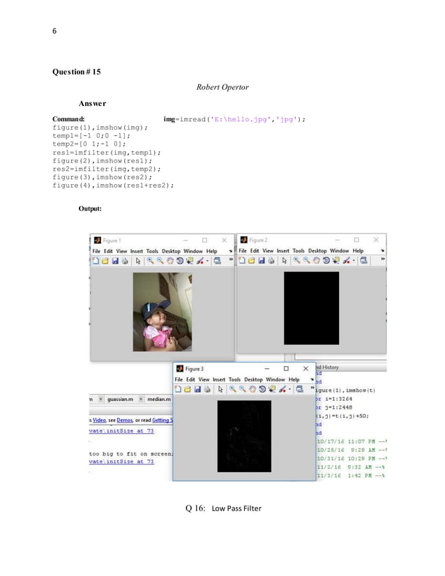 Manual of image processing lab | DOCX